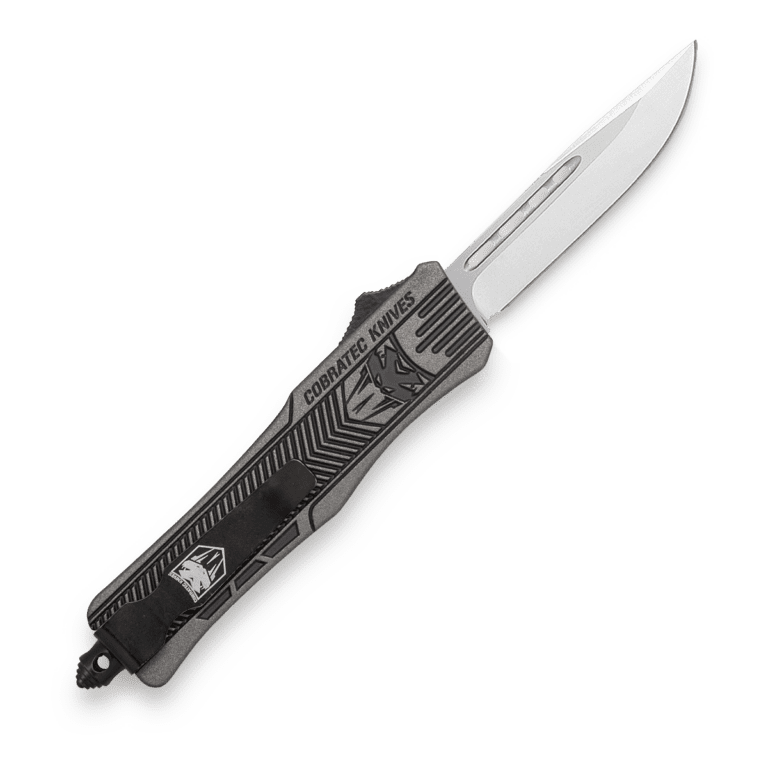 Small CTK-1 Tungsten w/ Graphite Black (Cerakote) | CobraTec Knives
