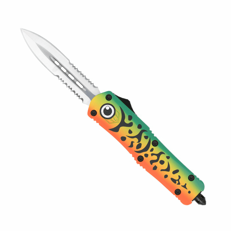 Medium FS-3 Green Lure (Cerakote) | CobraTec Knives