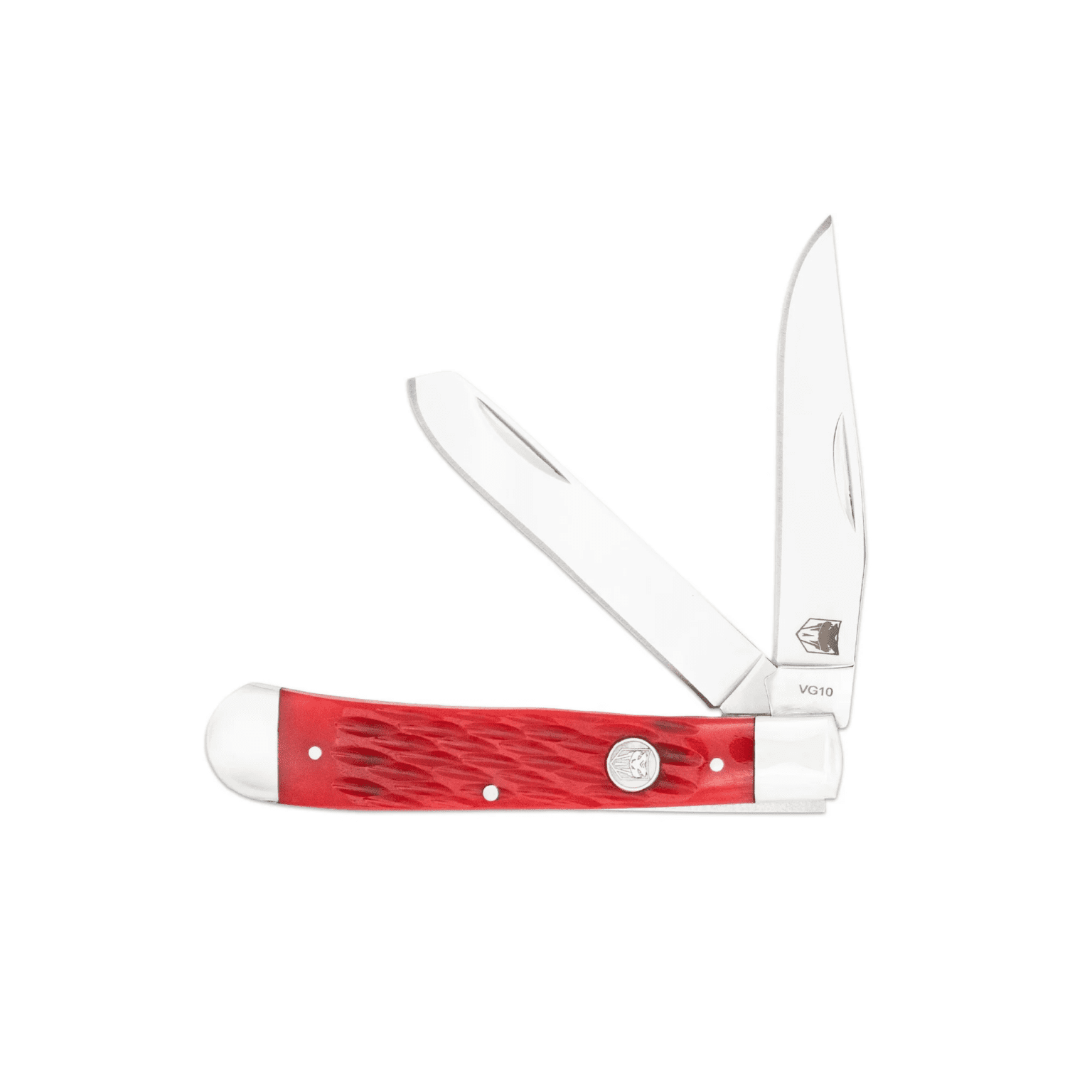 Traditional Two Blade Trapper Bone Handle | CobraTec Knives
